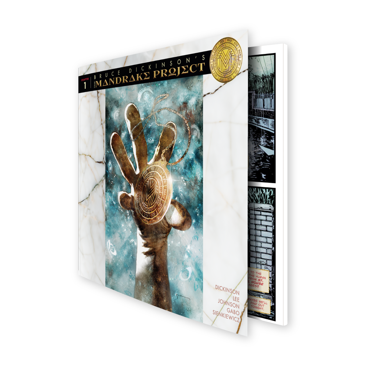 Bruce Dickinson's MANDRAKE: Issue 1 - SIGNED Edition - 666 Available ...