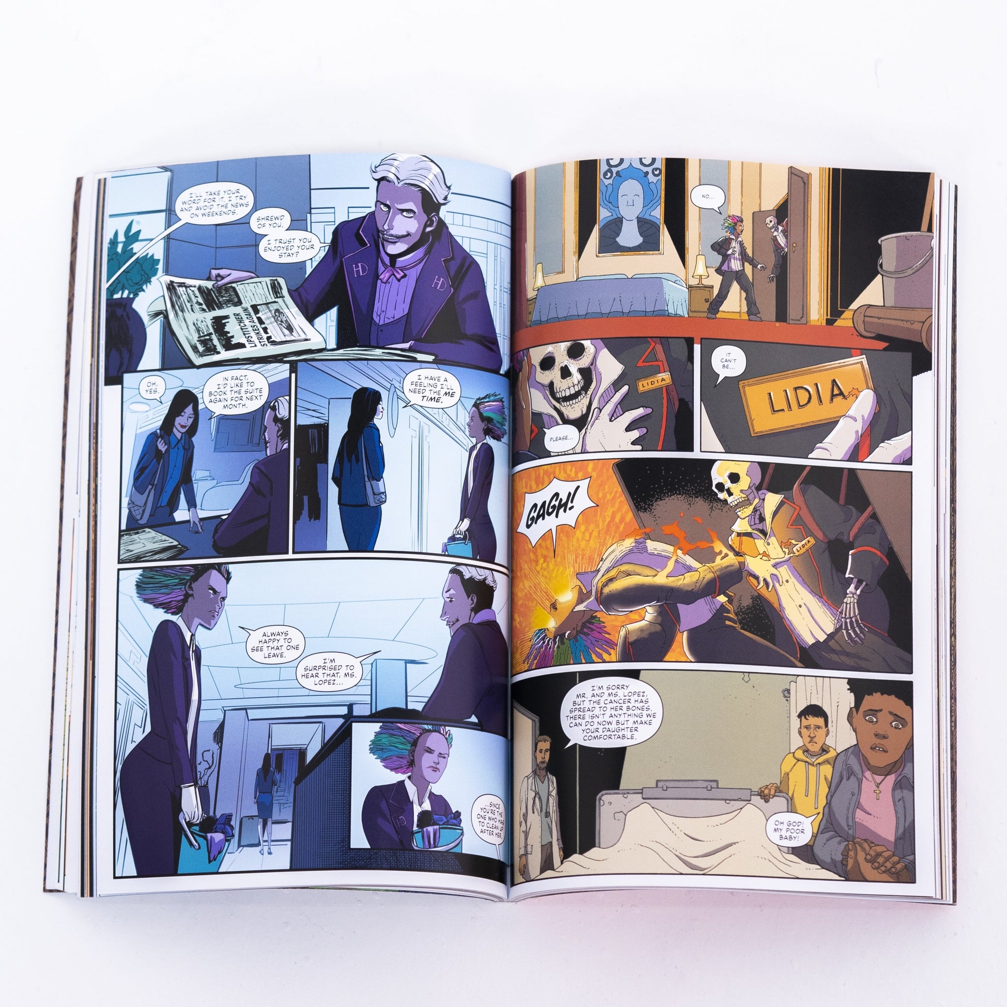 Machine Gun Kelly's Hotel Diablo Graphic Novel - Deluxe Book – Z2 Comics