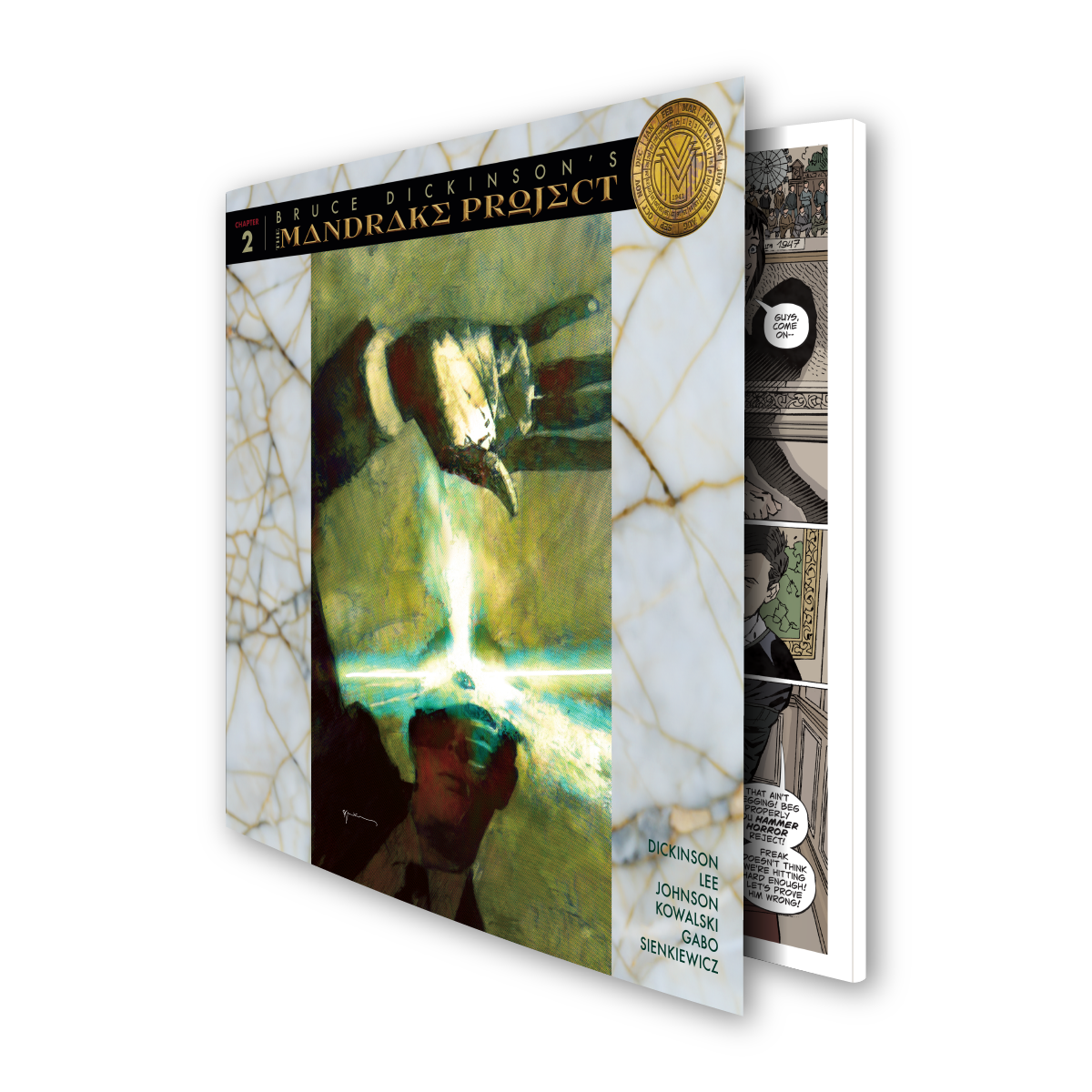 Bruce Dickinson's MANDRAKE: Issue No. 2 Standard Edition – Z2 Comics