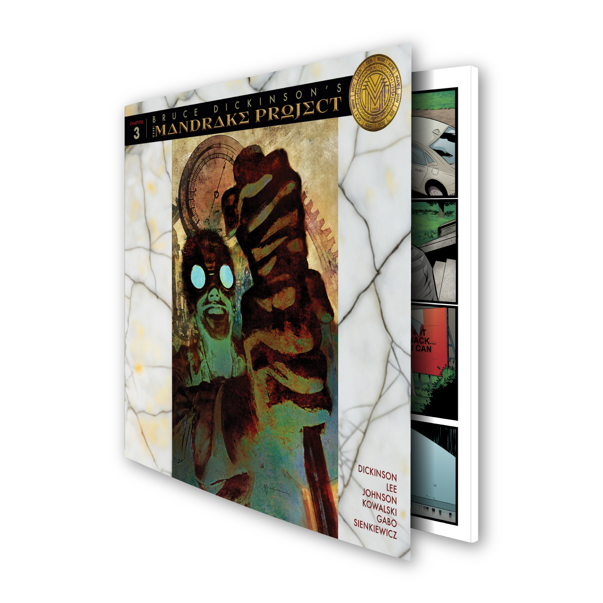 Bruce Dickinson's THE MANDRAKE PROJECT: Issue No. 3 - Standard Edition ...