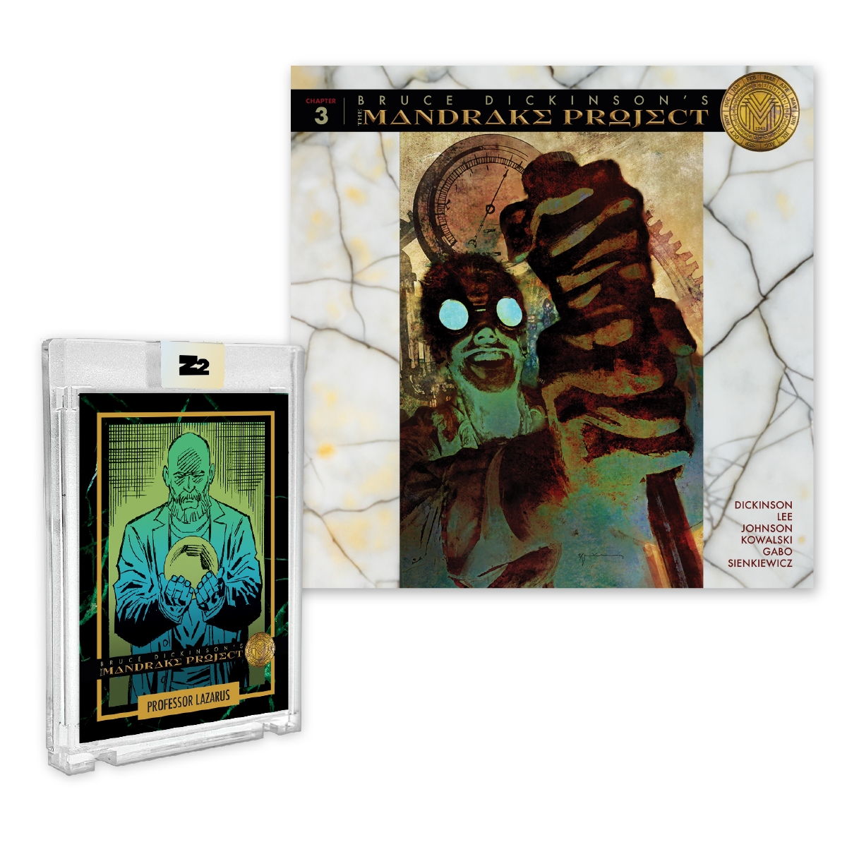 Bruce Dickinson's THE MANDRAKE PROJECT: Issue 3 - Deluxe Edition – Z2 ...