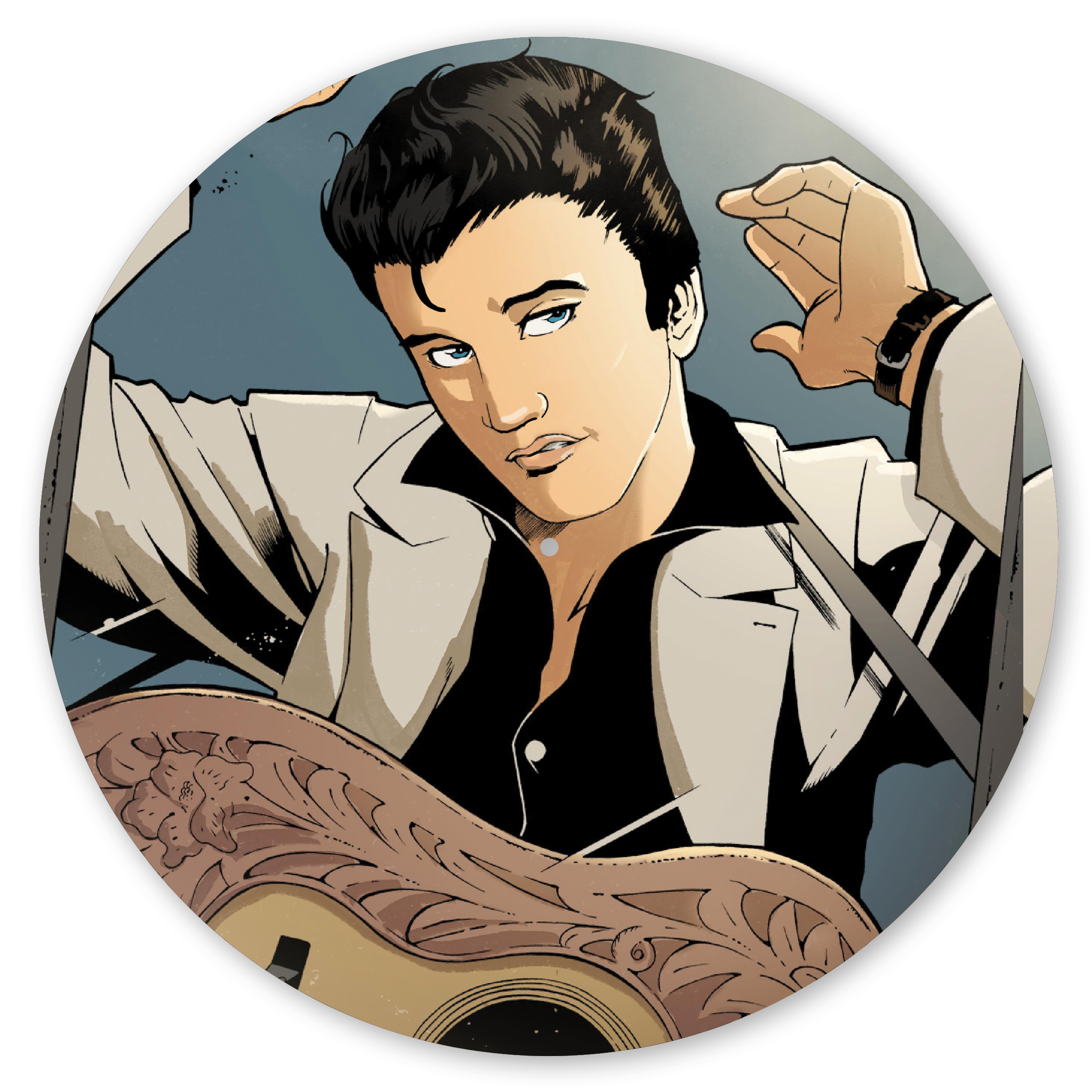 Elvis: The Official Graphic Novel SIGNED Super Deluxe Edition – Z2 Comics